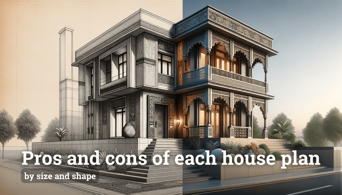 House Plans by Size and Traditional Indian Styles – Ongrid Design