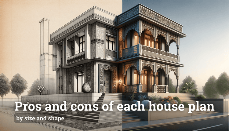 House Plans by Size and Traditional Indian Styles – Ongrid Design