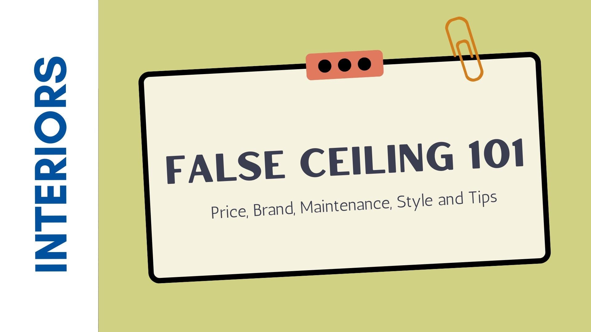 False Ceiling Design 101: Costs, Styles and Brands – Ongrid Design