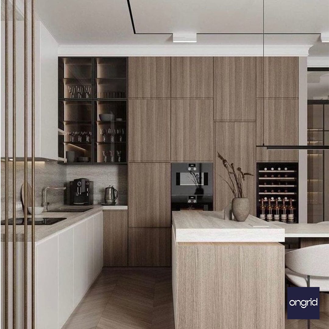 12' x 12' Functional and Stylish Kitchen – Ongrid Design