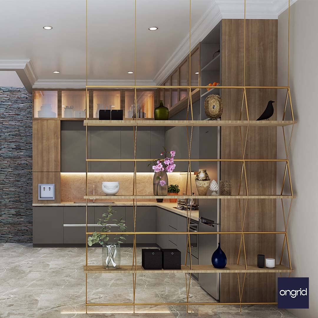 15' x 15' Intelligent Kitchen Design to Maximize Space – Ongrid Design