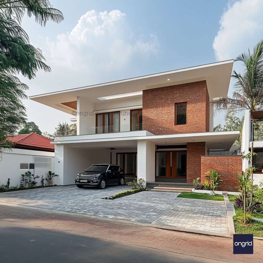 200+ Modern House Elevation Designs – Ongrid Design