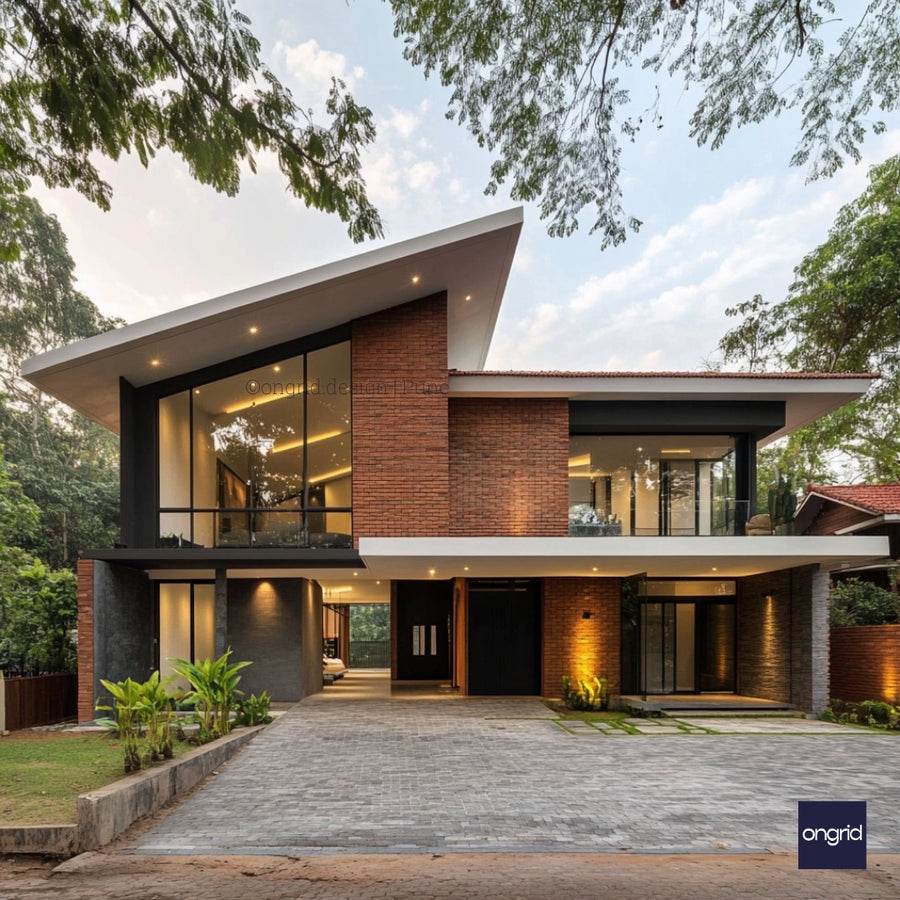 200+ Modern House Elevation Designs – Ongrid Design